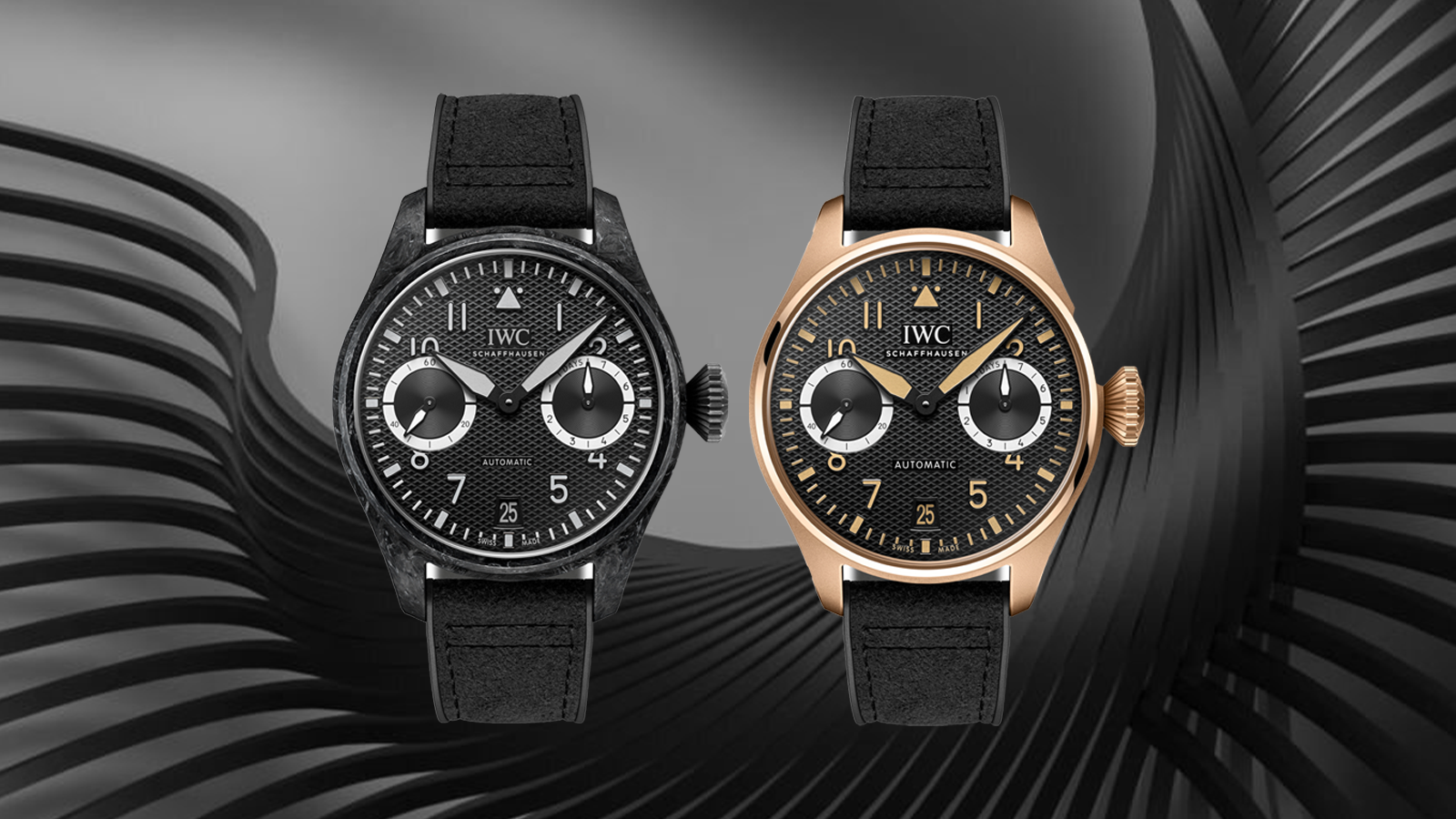 IWC presenta il Big Pilot G63 in armatura oro e in ceramica - Ghiera